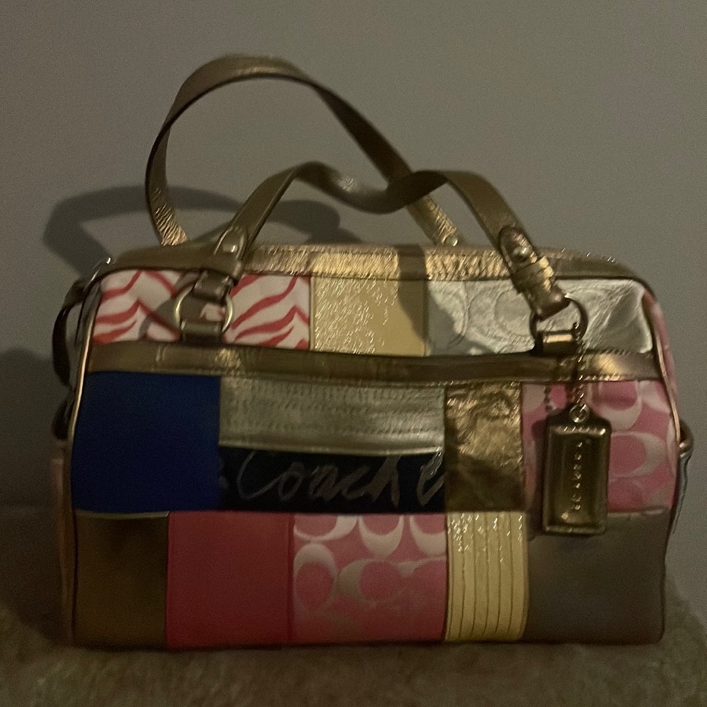 Coach Patchwork Collection Bag - Gem